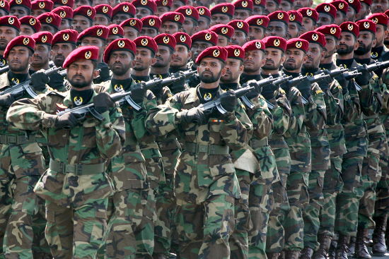 Elite Commandos Sri Lanka Army March Editorial Stock Photo - Stock ...