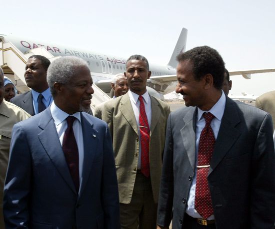 Sudanese Foreign Minister Mostafa Osman R Editorial Stock Photo - Stock ...