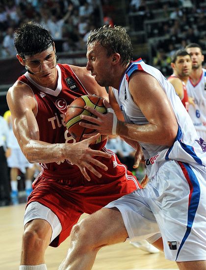 Serbian Dusko Savanovic R Fights Ball Editorial Stock Photo - Stock ...