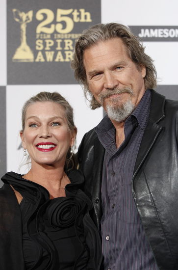 Us Actor Jeff Bridges His Wife Editorial Stock Photo - Stock Image ...