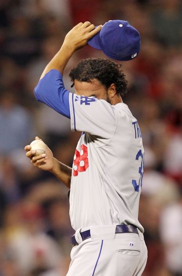 Los Angeles Dodgers Relief Pitcher Ramon Editorial Stock Photo - Stock ...