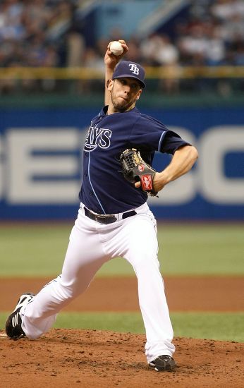 Tampa Bay Rays Pitcher James Shields Editorial Stock Photo - Stock ...
