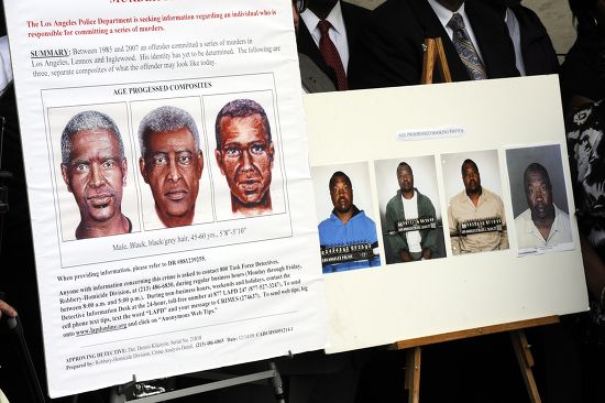 Composite Community Alert Posters Booking Photos Editorial Stock Photo ...