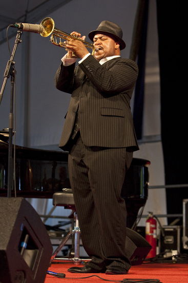 New Orleans Jazz Trumpet Player Nicholas Editorial Stock Photo - Stock ...