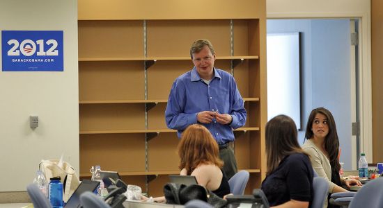 Campaign Manager Jim Messina Talks His Editorial Stock Photo - Stock ...