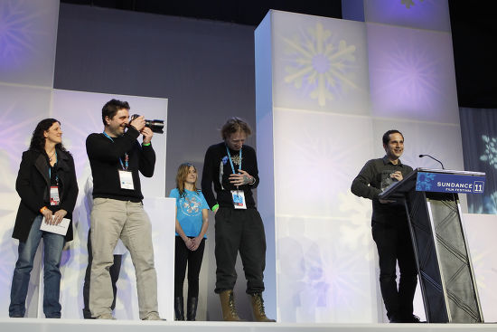 Usa Director Jon Foy R Accepts Editorial Stock Photo - Stock Image ...