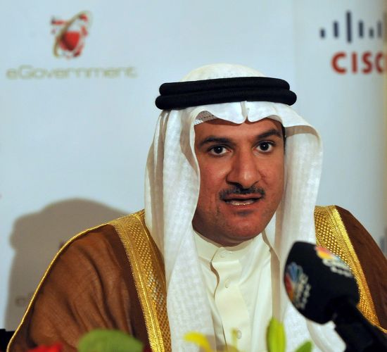 Bahrain Minister Cabinet Affairs Sheikh Ahmed Editorial Stock Photo ...