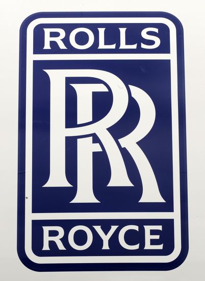 Rolls Royce Logo Farnborough Airshow Hampshire Editorial Stock Photo ...