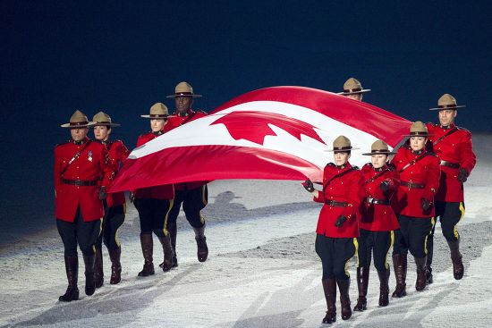 Royal Canadian Mounted Police Honour Guard Editorial Stock Photo ...