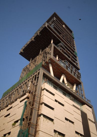 View 27storey Antilia Newly Built Residence Editorial Stock Photo ...