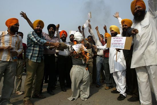 Members Sikh Students Federation Mehta Shout Editorial Stock Photo ...