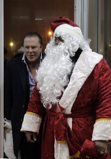 Us Actor Mickey Rourke L Father Editorial Stock Photo - Stock Image ...