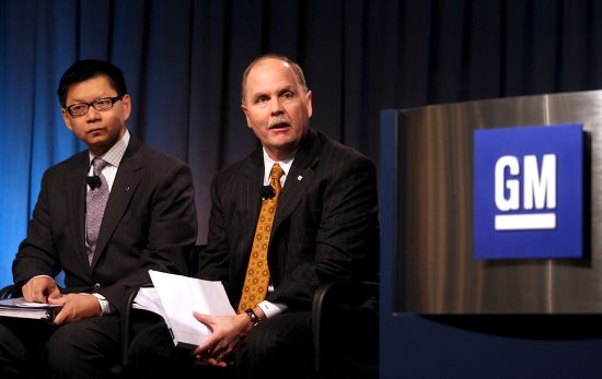 Gm Cfo Ray Young Left Listens Editorial Stock Photo - Stock Image ...