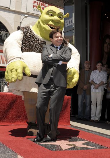 Animated Film Star Shrek Back Us Editorial Stock Photo - Stock Image ...