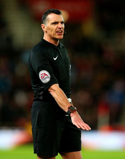 Referee Neil Swarbrick Gestures Editorial Stock Photo - Stock Image ...