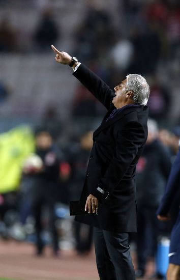 Tunisias Club Africain Coach Chiheb Ellili Editorial Stock Photo ...