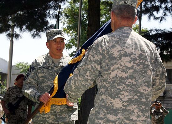 Newly Appointed Isaf Commander General David Editorial Stock Photo ...