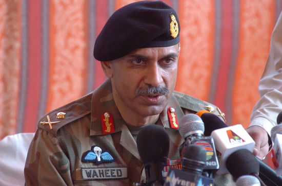 Pakistani Army Spokesman Major General Waheed Editorial Stock Photo ...