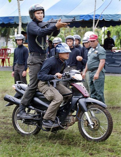 Armed Thai Border Police Show Their Editorial Stock Photo - Stock Image ...