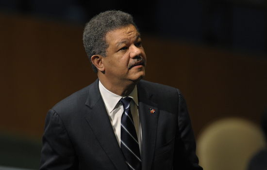 President Dominican Republic Leonel Fernandez Reyna Editorial Stock ...