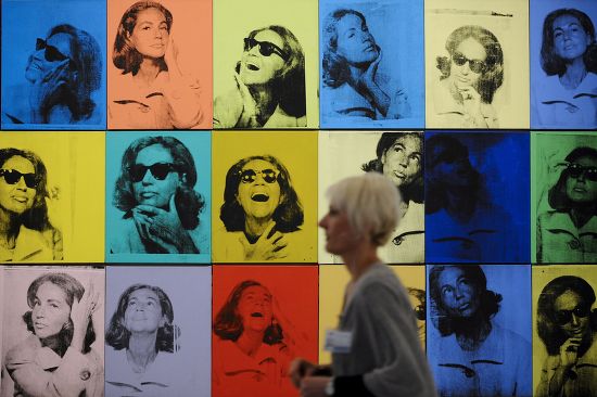 Woman Passes Work Art Ethel Scull Editorial Stock Photo - Stock Image ...