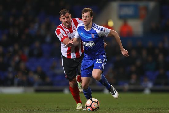 Adam Webster Ipswich Town Luke Waterfall Editorial Stock Photo - Stock ...