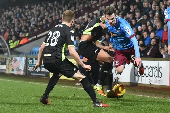 Scunthorpe United Defender Harry Toffolo 15 Editorial Stock Photo ...