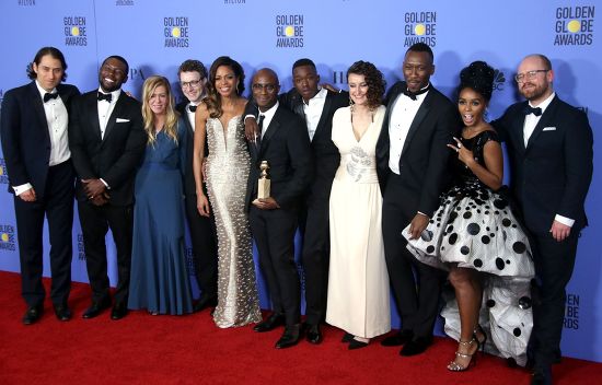 Cast Crew Moonlight Pose Award Best Editorial Stock Photo - Stock Image ...