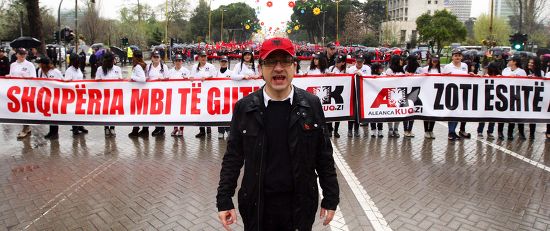 Kreshnik Spahiu Leader Albanian Centerright Red Editorial Stock Photo ...