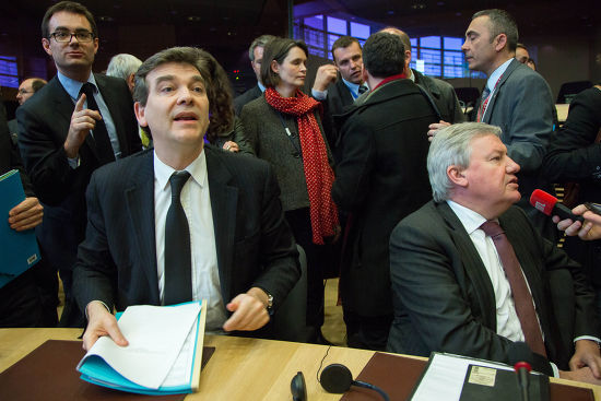 French Minister Industrial Renewal Arnaud Montebourg Editorial Stock ...