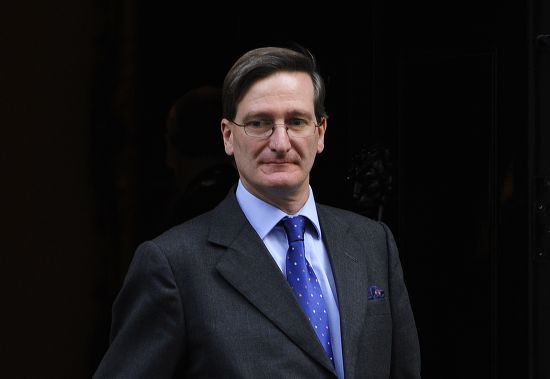 British Attorney General Dominic Grieve Leaves Editorial Stock Photo ...