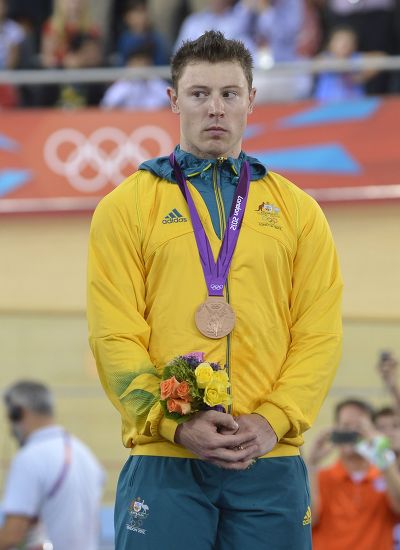 Shane Perkins Australia Poses On Podium Editorial Stock Photo - Stock ...