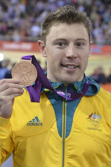 Shane Perkins Australia Poses On Podium Editorial Stock Photo - Stock ...