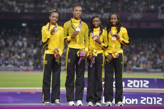 Bronze Medalists Christine Day Rosemarie Whyte Editorial Stock Photo ...