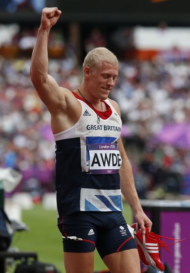 Britains Daniel Awde Gestures Mens Decathlon Editorial Stock Photo ...