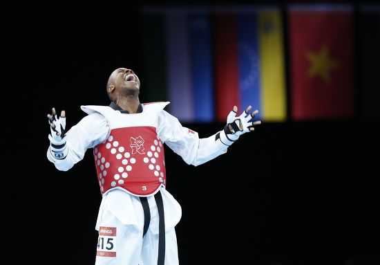 Terrance Jennings Us Celebrates Winning Against Editorial Stock Photo ...