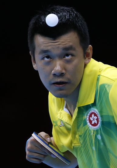 Hong Kongs Tang Peng Competes Against Editorial Stock Photo - Stock ...