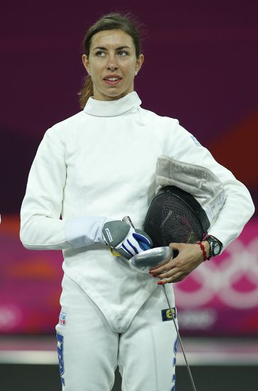 Italys Claudia Cesarini Introduced Spectators Prior Editorial Stock ...