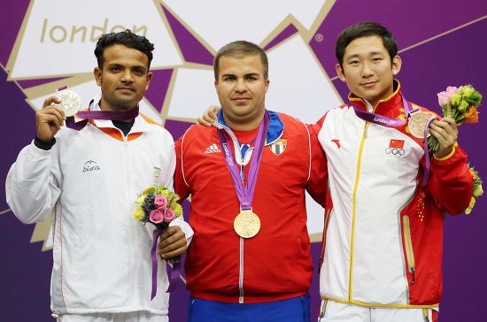 Lr Silver Medalist Vijay Kumar India Editorial Stock Photo - Stock ...