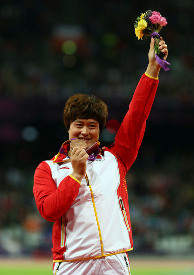 Yanfeng Li China Her Bronze Medal Editorial Stock Photo - Stock Image ...