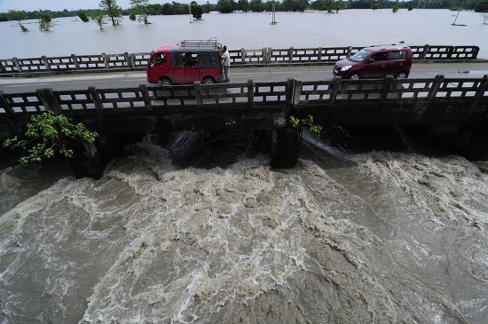 Cars Drive Over Bridge National Highway Editorial Stock Photo - Stock ...