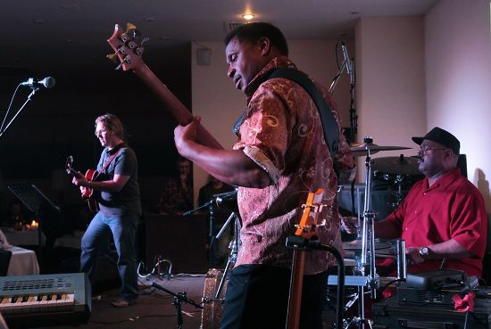 Bass Guitar Player Gary Grainger C Editorial Stock Photo - Stock Image ...
