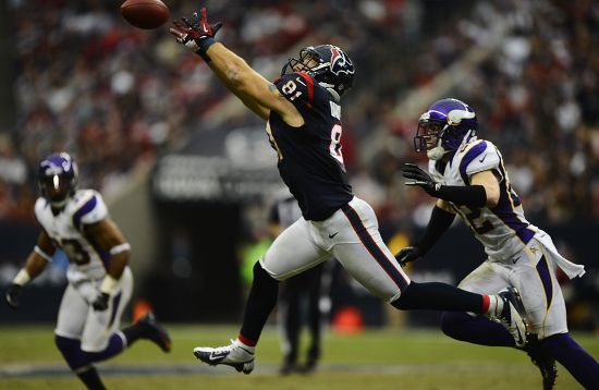 Houston Texans Player Owen Daniels L Editorial Stock Photo - Stock ...
