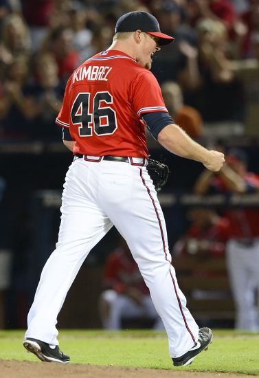 Atlanta Braves Relief Pitcher Craig Kimbrel Editorial Stock Photo ...
