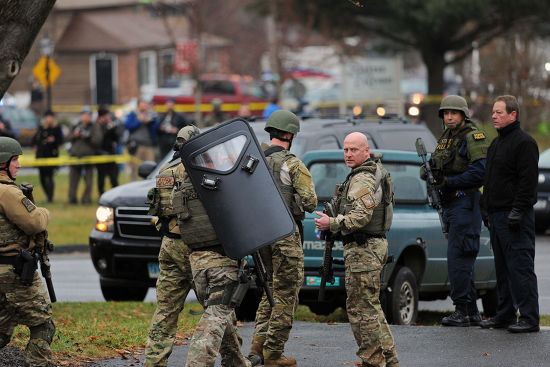 Connecticut Police Swat Team Exit St Editorial Stock Photo - Stock ...