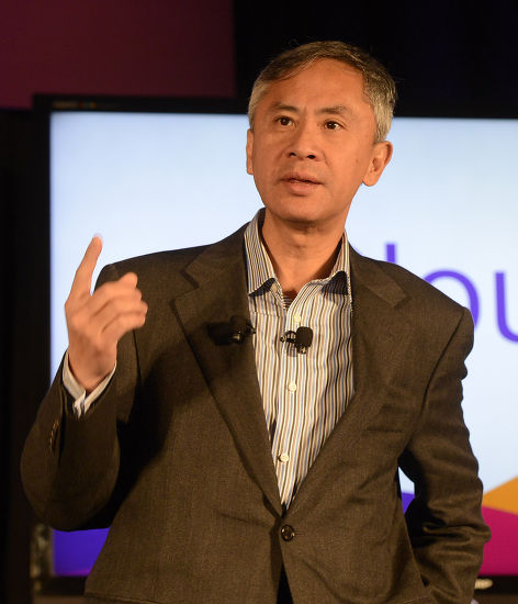 Patrick Lo Chairman Ceo Netgear Introduces Editorial Stock Photo ...