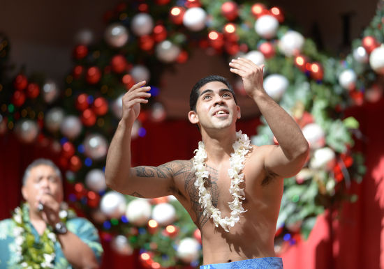 Hula Dancer Performs Modern Hula During Editorial Stock Photo - Stock ...