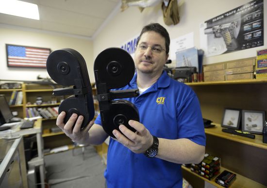 Ron Moon Coowner Cji Guns Holds Editorial Stock Photo - Stock Image ...
