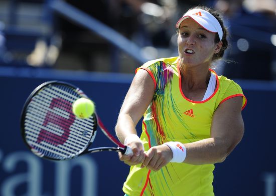 Laura Robson Great Britain Hits Return Editorial Stock Photo - Stock ...