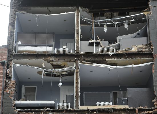 View Building That Had Facade Ripped Editorial Stock Photo - Stock ...
